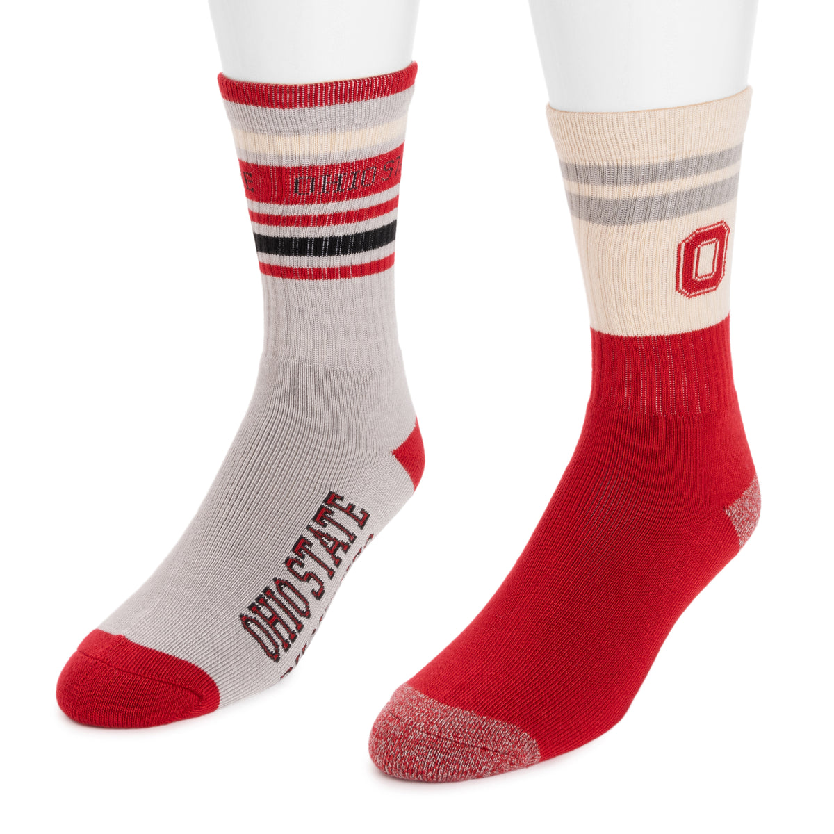 Ohio State Buckeyes GameDay Unisex Crew Socks 2 Pack – MUK LUKS