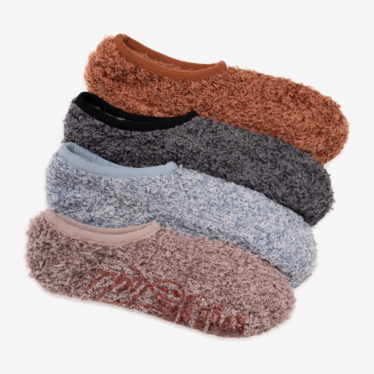 Women's Insulated Ballerina Slippers Grey Snowflake – MUK LUKS